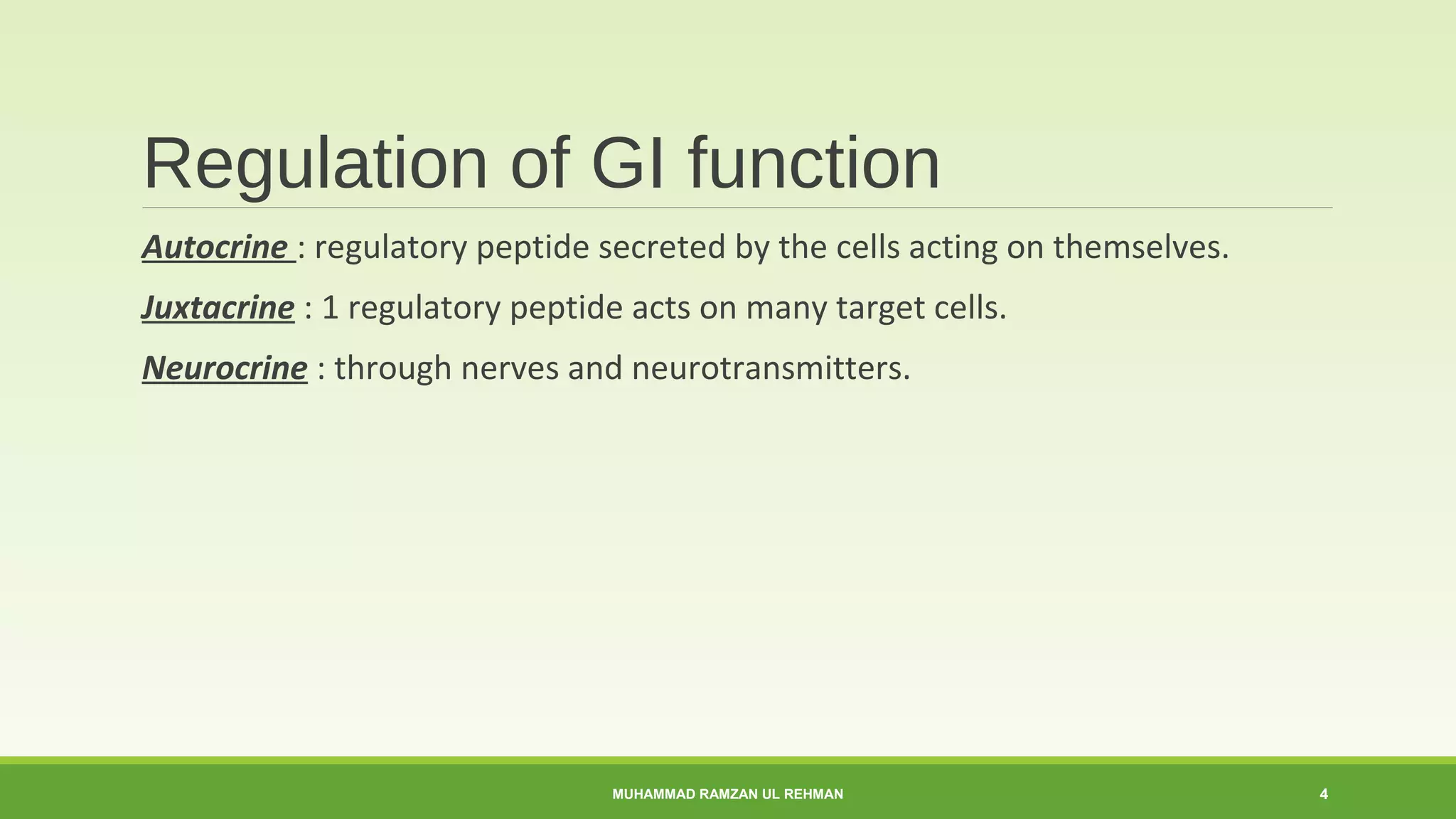 GIT Hormones | PPT