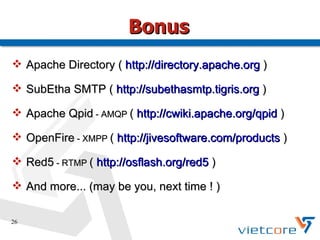 MINA2 (Apache Netty) | PPT
