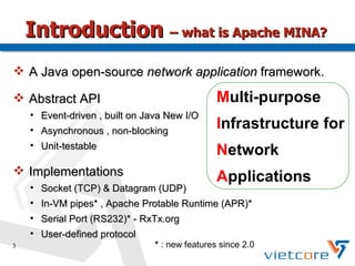 MINA2 (Apache Netty) | PDF | Programming Languages | Computing
