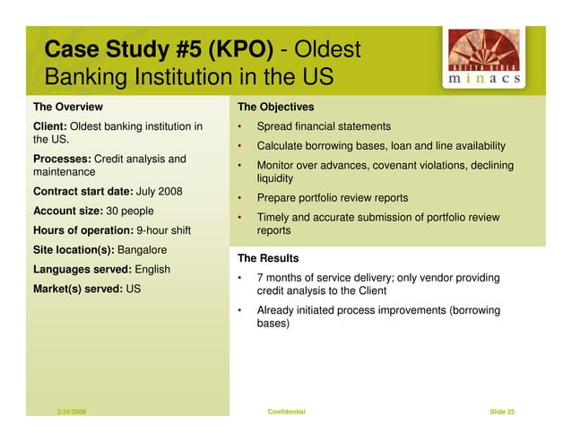 Minacs Corporate Presentation