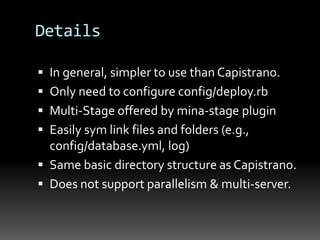 Mina deployment | PPT
