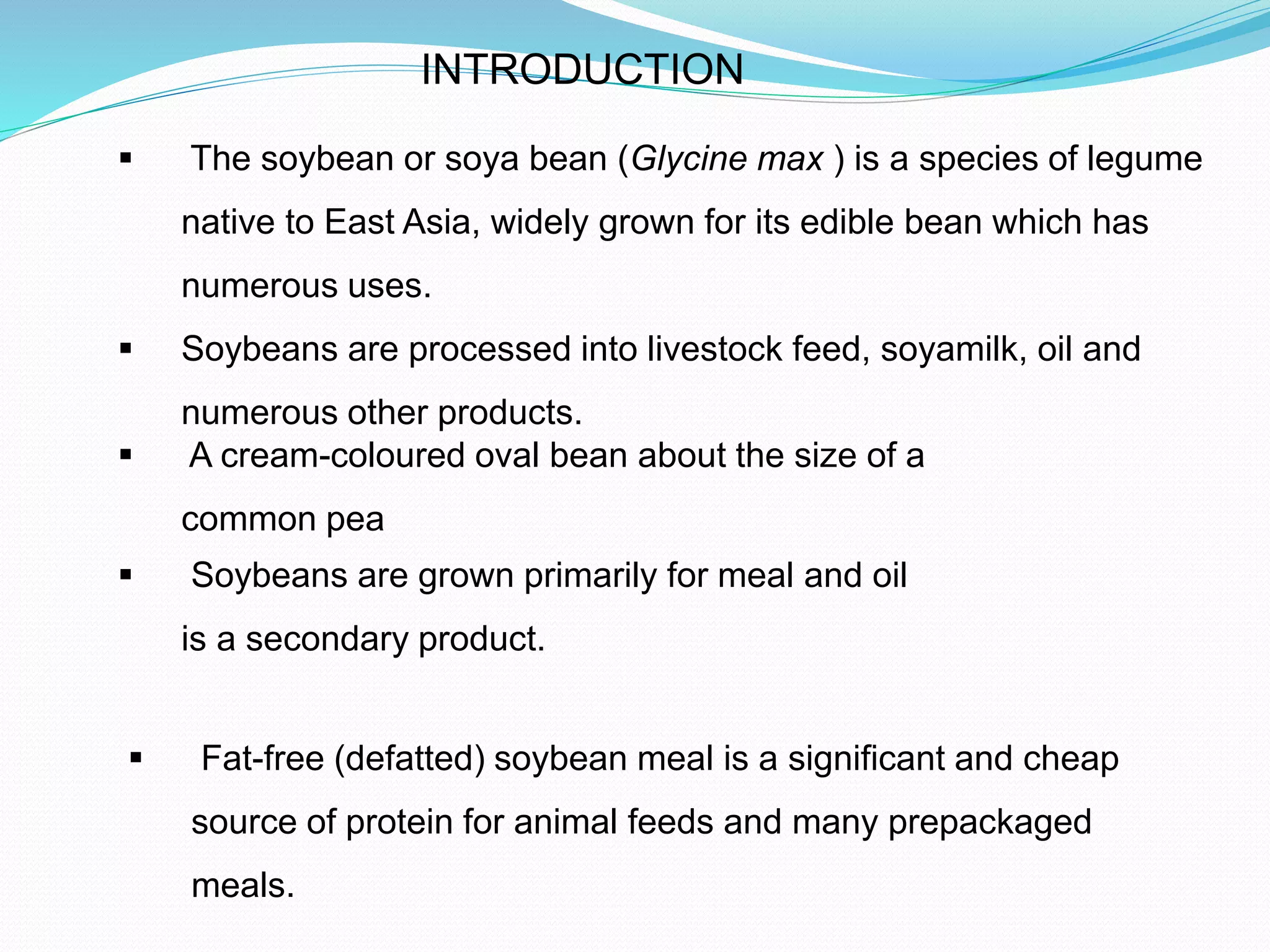 Advances in soyabean and wheat | PPTX
