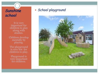 sunshine school | PPT