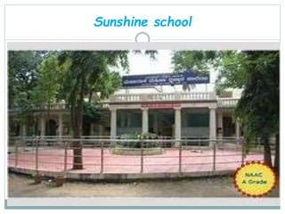 sunshine school | PPTX