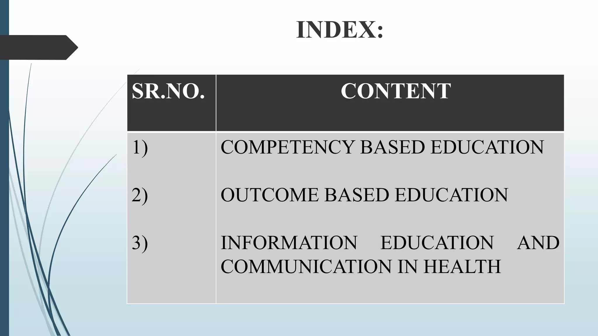 Competency Based Education & Objective based education | PPTX