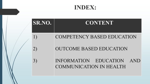 Competency Based Education & Objective based education | PPTX