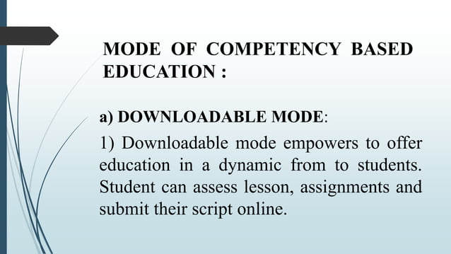 Competency Based Education & Objective based education | PPTX