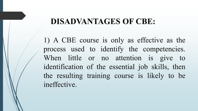 Competency Based Education & Objective based education | PPTX