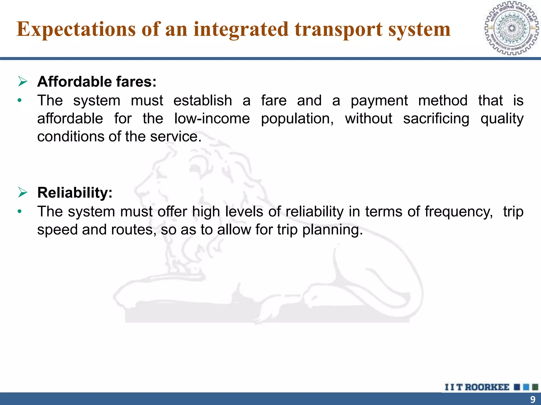 Future of Integrated Transport Systems: Best Sustainable Practices Around The World | PPTX