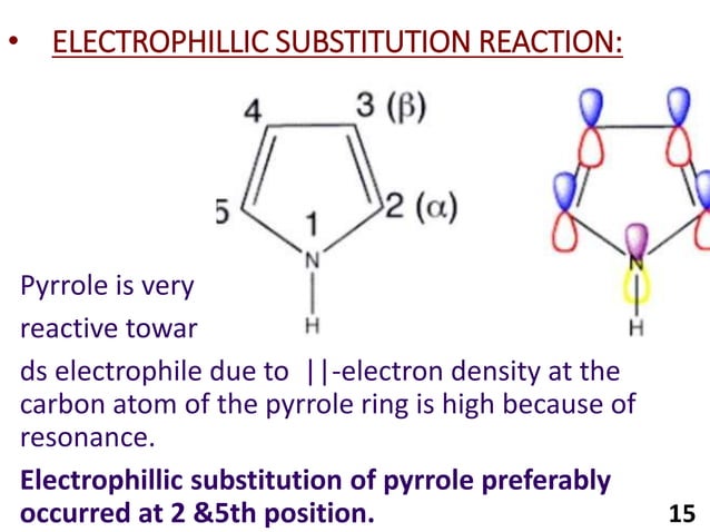 Chemistry of pyrrole | PPTX | Chemistry | Science