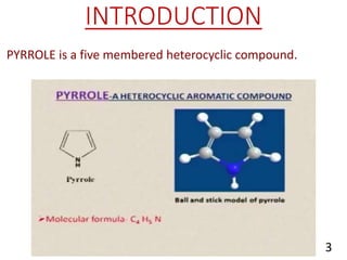 Chemistry of pyrrole | PPTX
