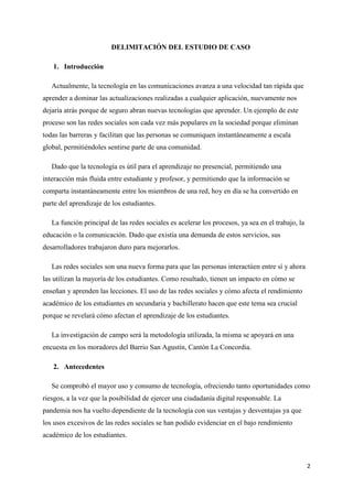 PROYECTO DE GRADO TERCERO BACHILLERATO GENERAL | DOCX