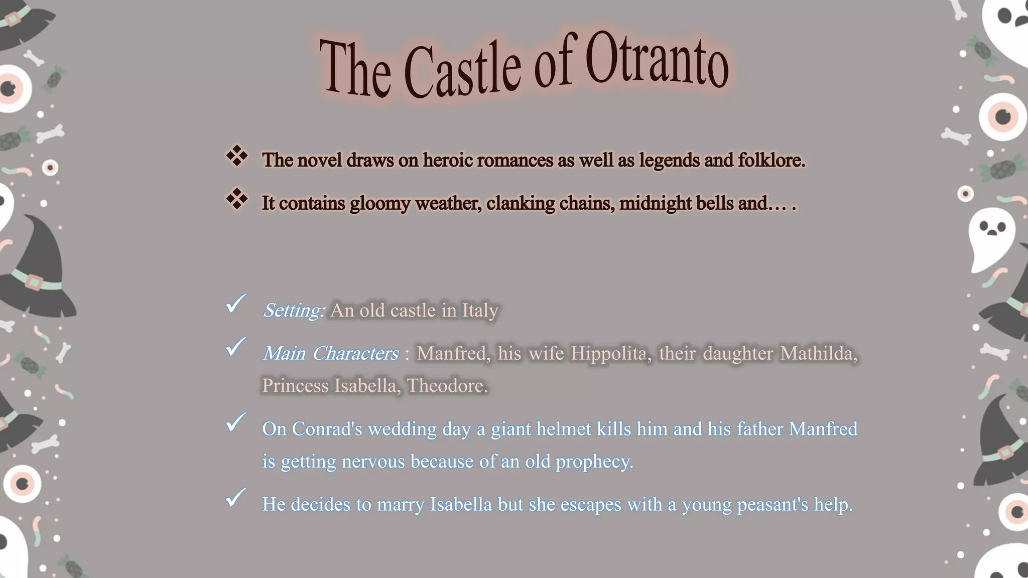 Gothic Literature presentation | PDF