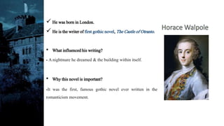 Gothic Literature presentation | PDF