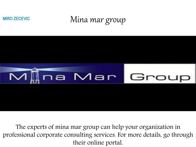 Mina mar group | PPTX