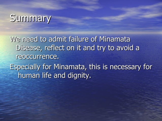 Minamata Disease | PPT