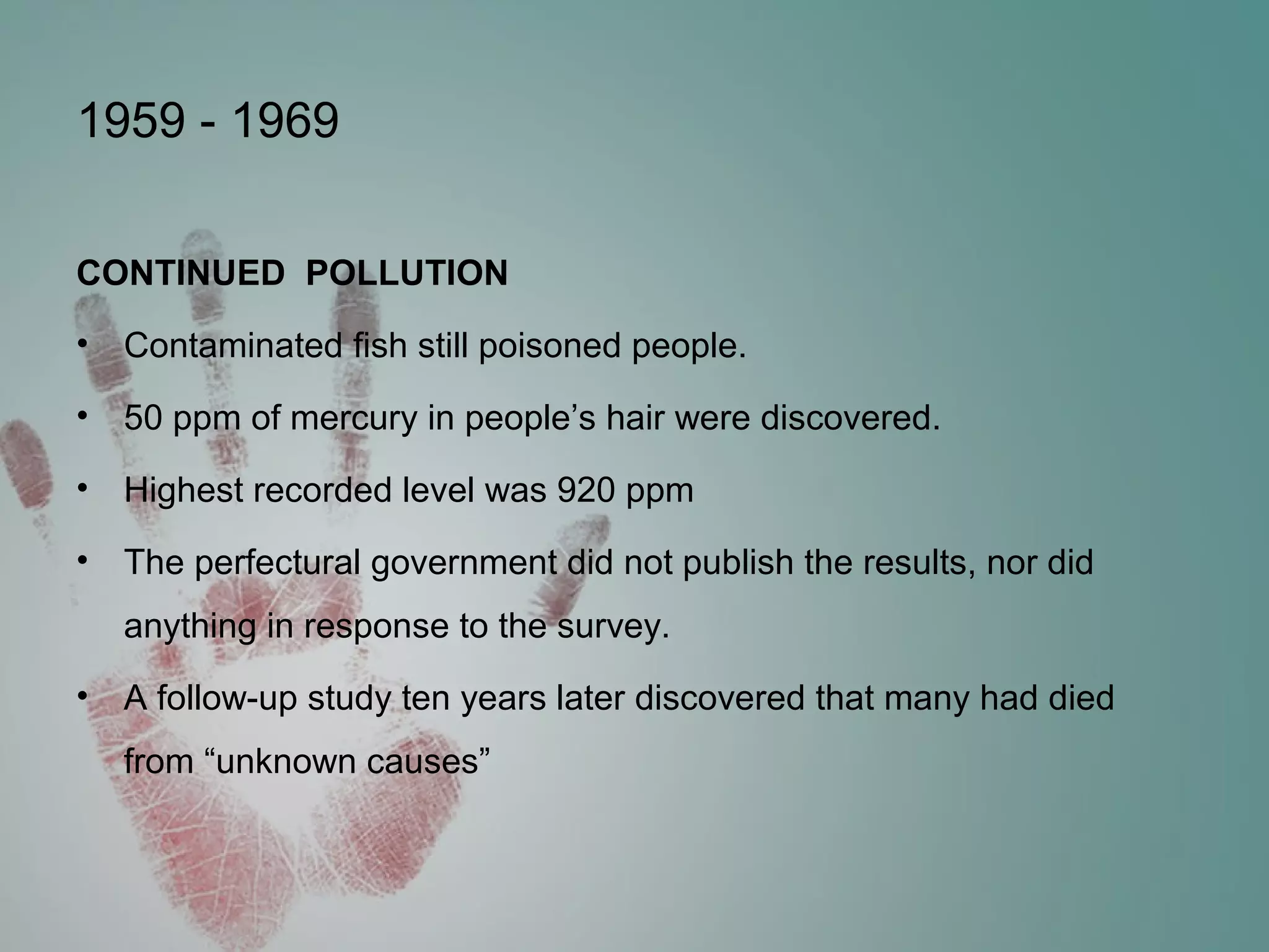 Minamata disaster | PPT