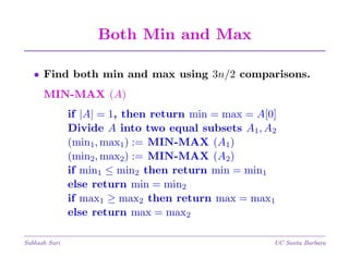 Min and max search | PPT