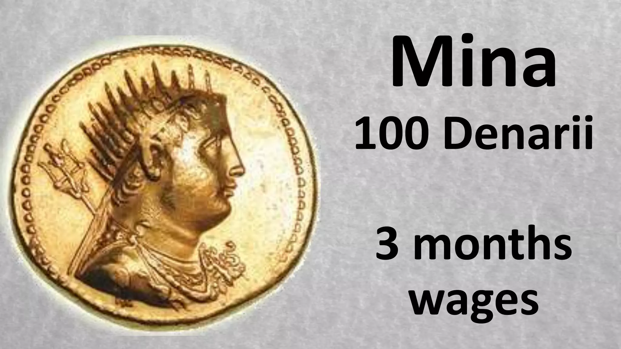 Jesus' Last 100 Days_The Parable of the Minas | PPTX