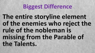 Jesus' Last 100 Days_The Parable of the Minas | PPTX