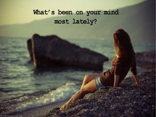 "Thought Provoking Questions to Refocus Your Mind" | PPT