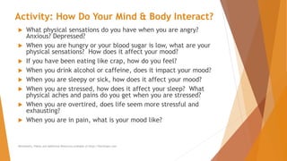 Mind Body Connection | PPTX