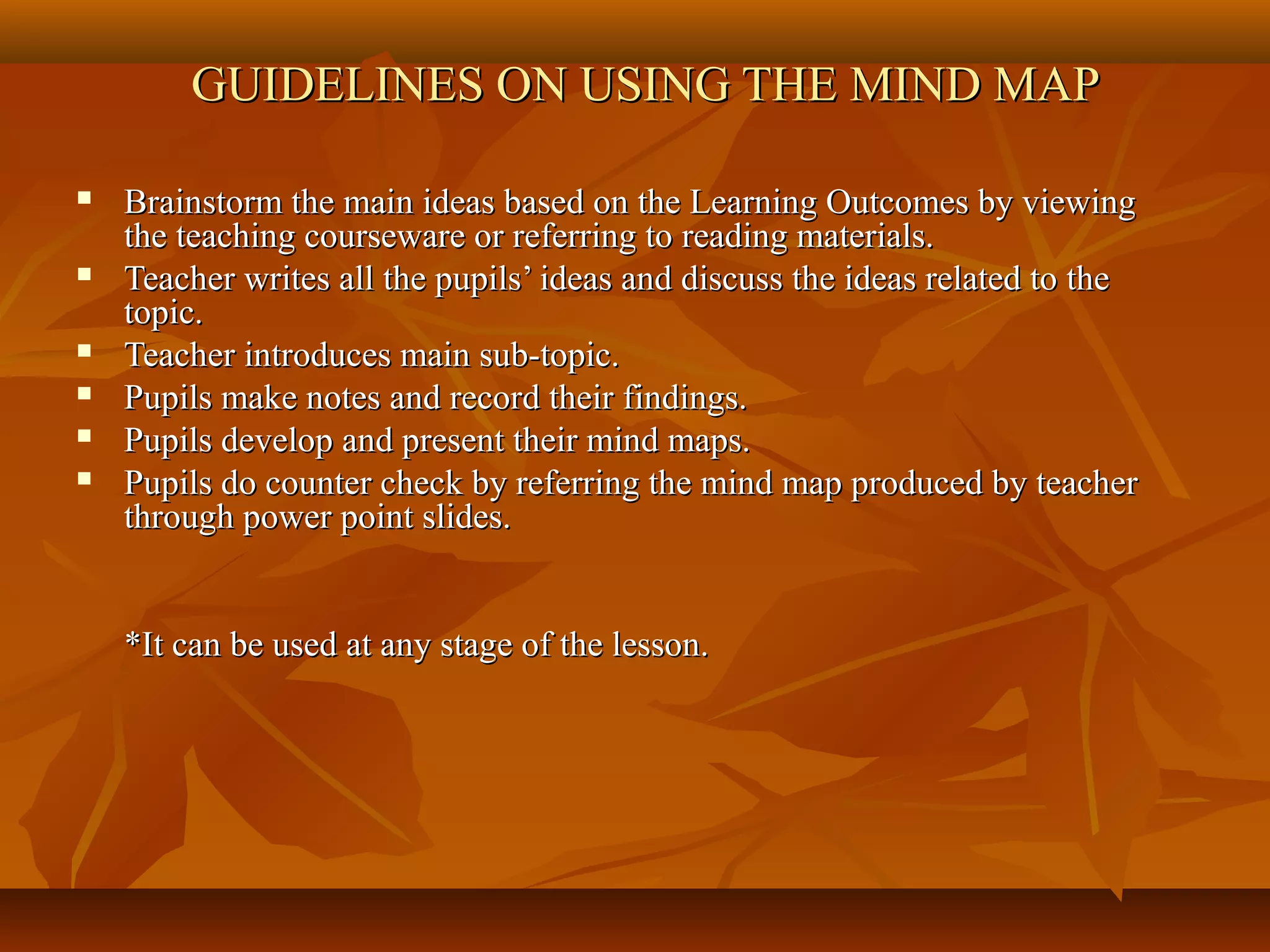 Mind map-for-science-year-5 | PPT
