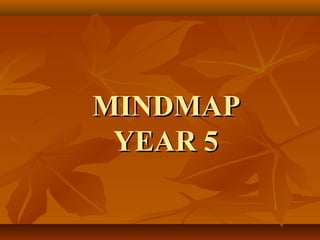 Mind map-for-science-year-5 | PPT