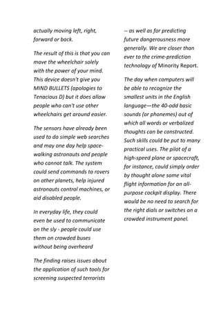 Mind reading-computer | DOC