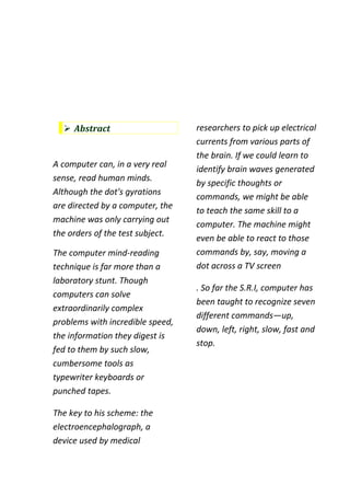 Mind reading-computer | DOC