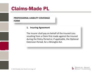 Mind the Gap with Between Occurrence and Claims-Made Policies | PDF