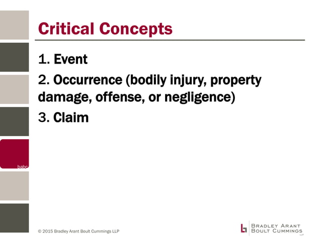 Mind the Gap with Between Occurrence and Claims-Made Policies | PPT