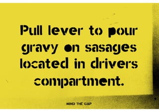 Mind the gap font | PPT