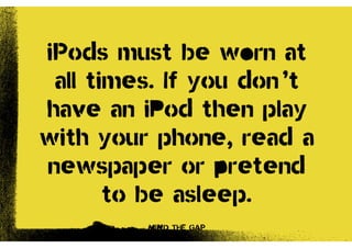 Mind the gap font | PDF | Web Design and HTML | Internet