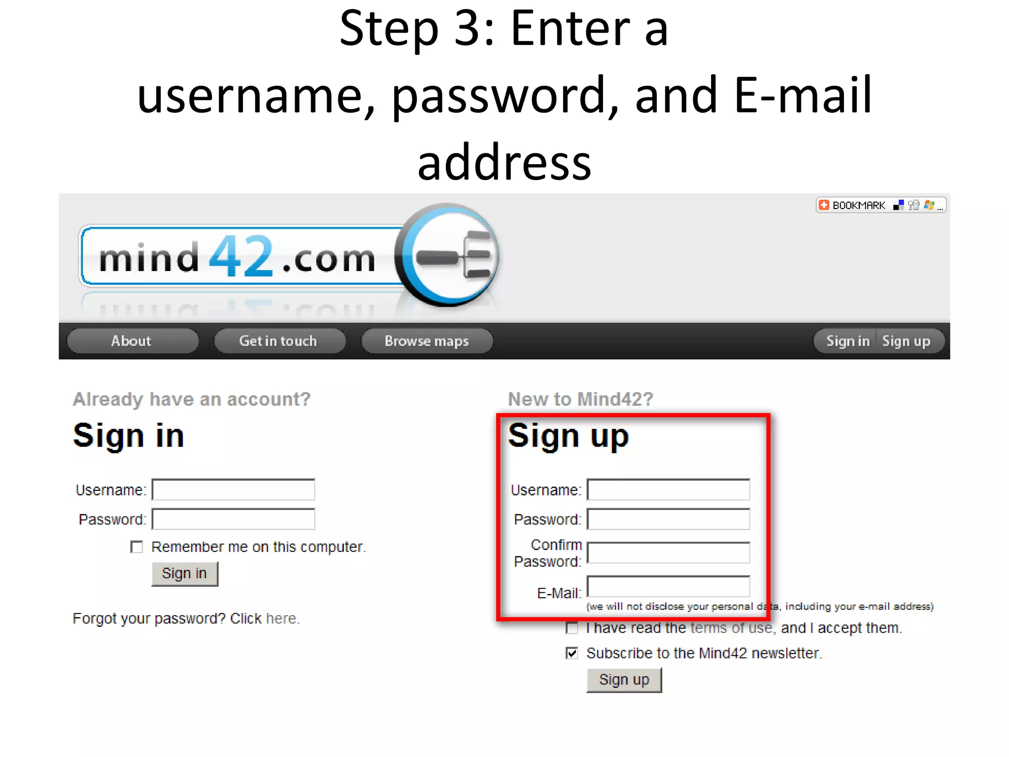 Mind42 All Reference Training Presentation | PPT