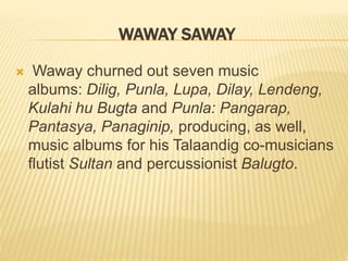 The Music and Arts of Mindanao | PPTX