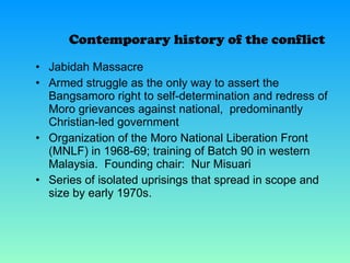 Mindanao History by Rufa Guiam | PPS