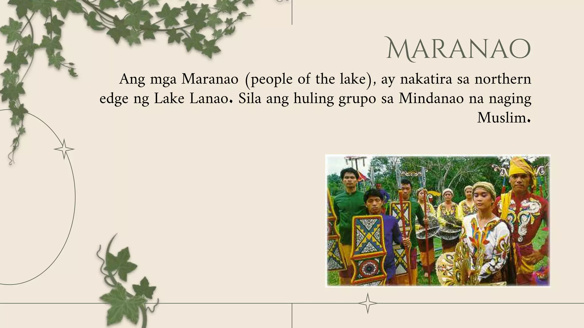 Mindanao Mga Tao at Kultura | PPTX