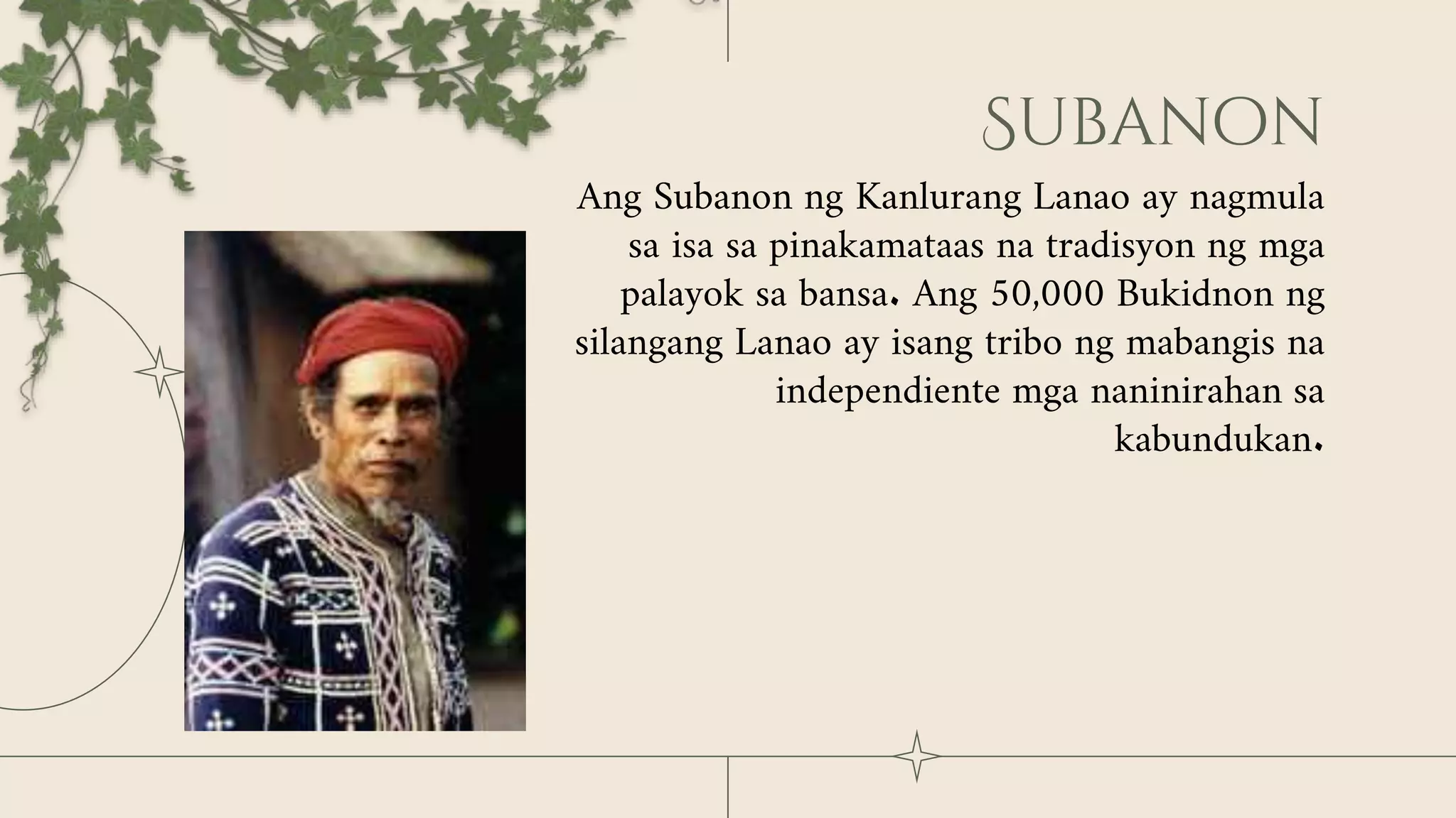 Mindanao Mga Tao at Kultura | PPTX