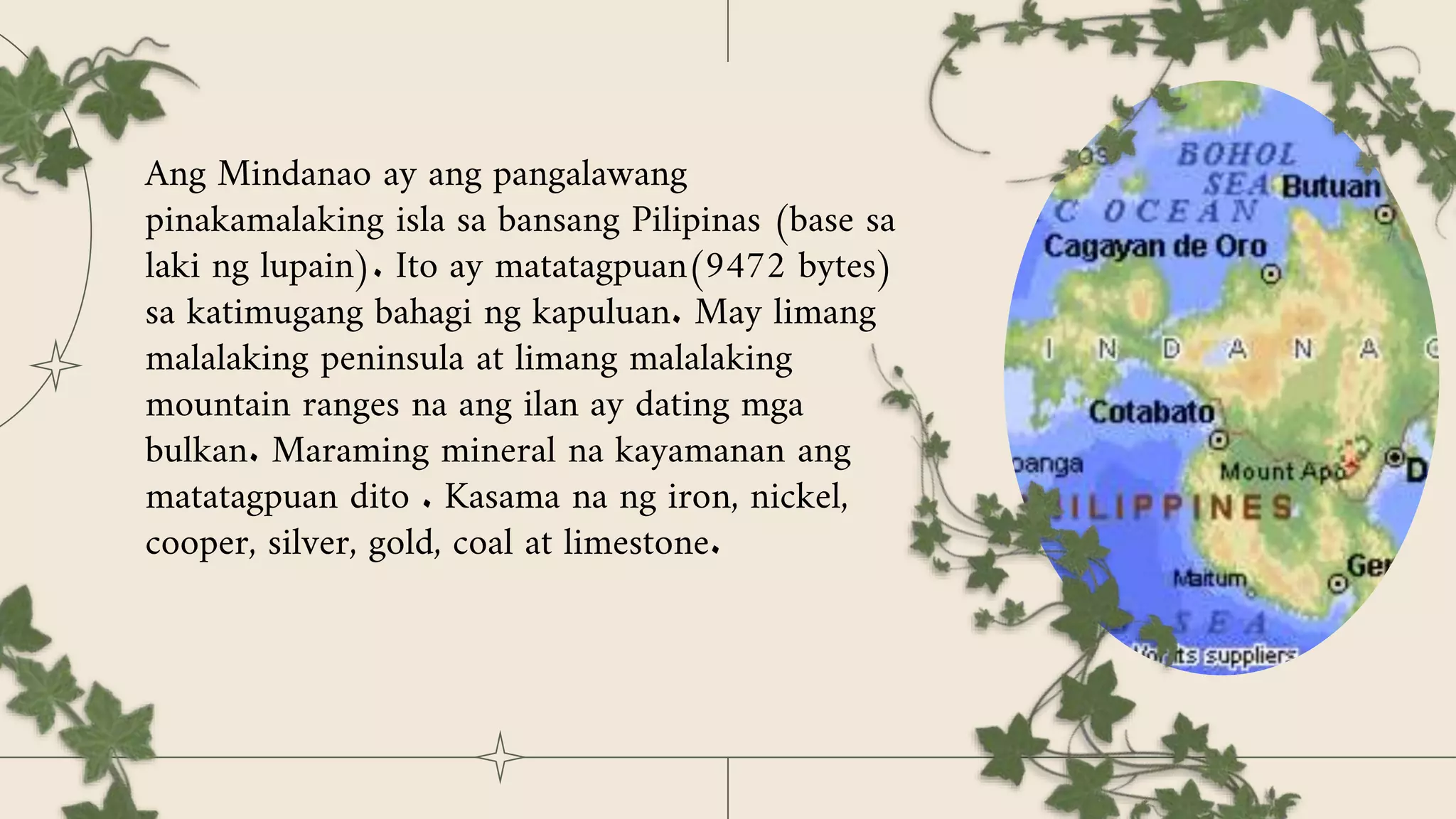 Mindanao Mga Tao at Kultura | PPTX