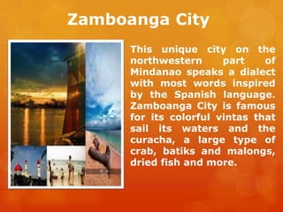 Mindanao tourist spots | PPTX