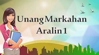 Mindanao unang araw | PPTX