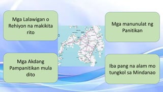 Mindanao unang araw | PPTX