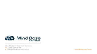 Training Centers in Abu Dhabi: Mindbase Education | PPT