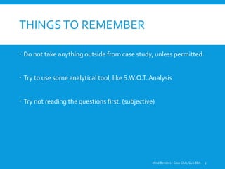 Mind benders: Case Study - ABHI | PPT