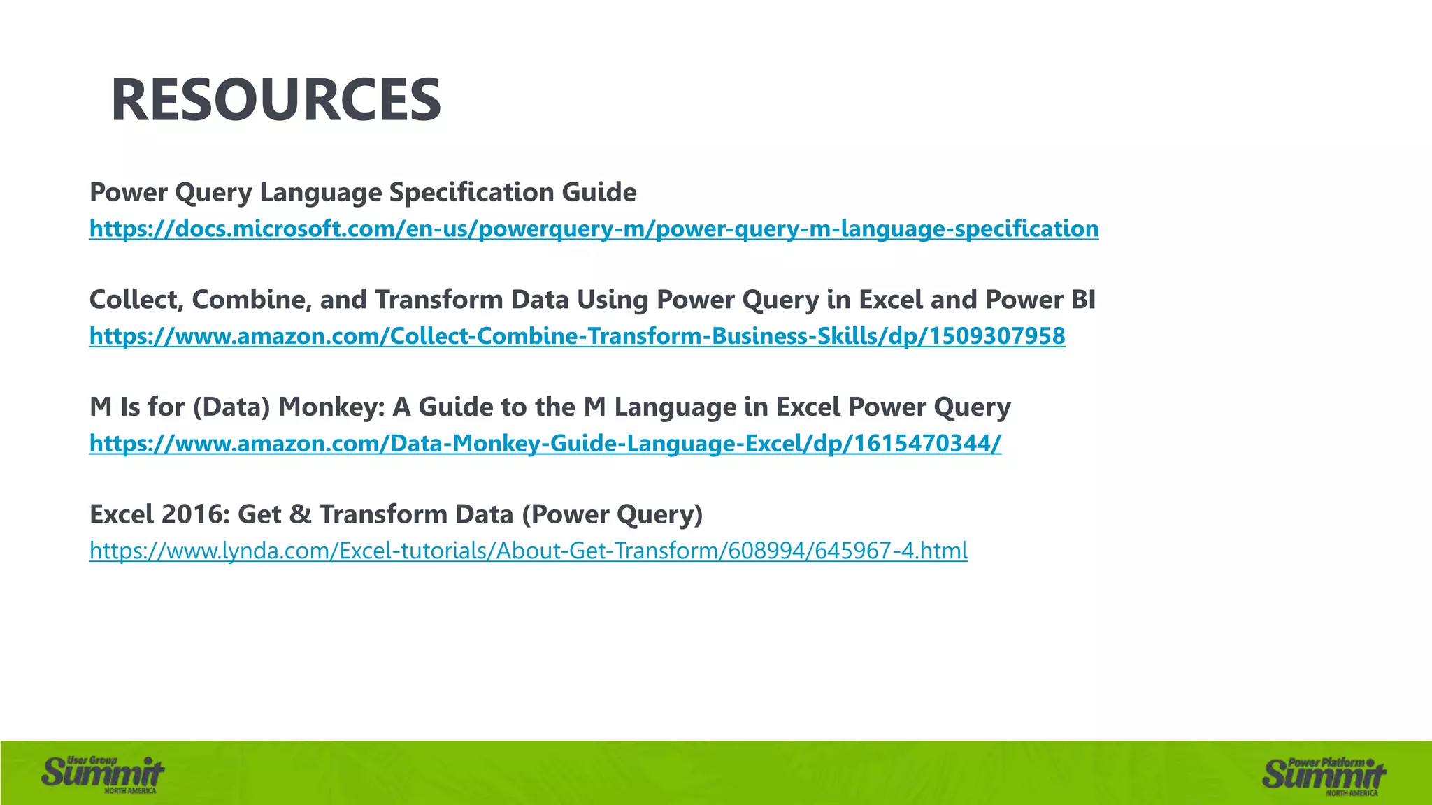 A "M"ind Bending Experience. Power Query for Power BI and Beyond. | PPTX