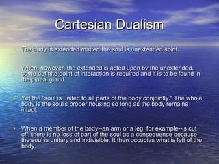 Mind Body Problem | PPT