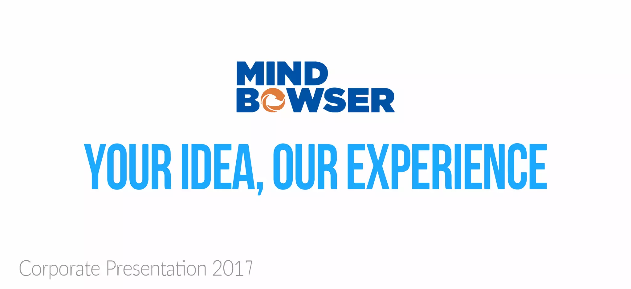 Mindbowser corporate presentation | PPT