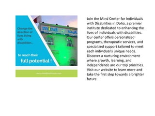 Empower Your Abilities with Mind Center in Doha.pptx