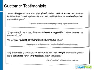 Mind Chips Consulting Offerings | PDF